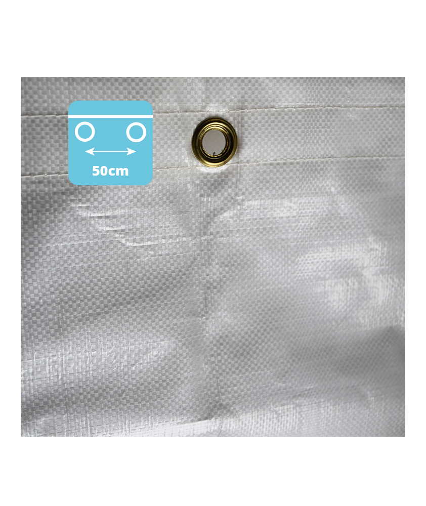 Bâche blanche 200g/m²